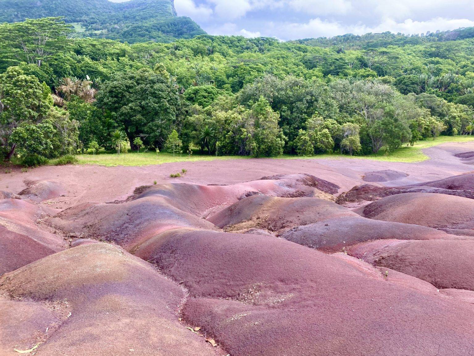 Mauritius' Seven Coloured Earths and Chamarel Waterfall